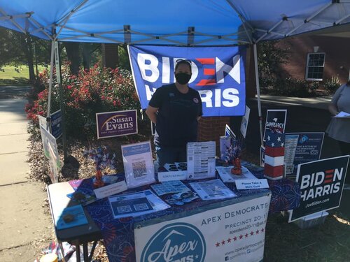 Poll Greeting - Wake County Democratic Party